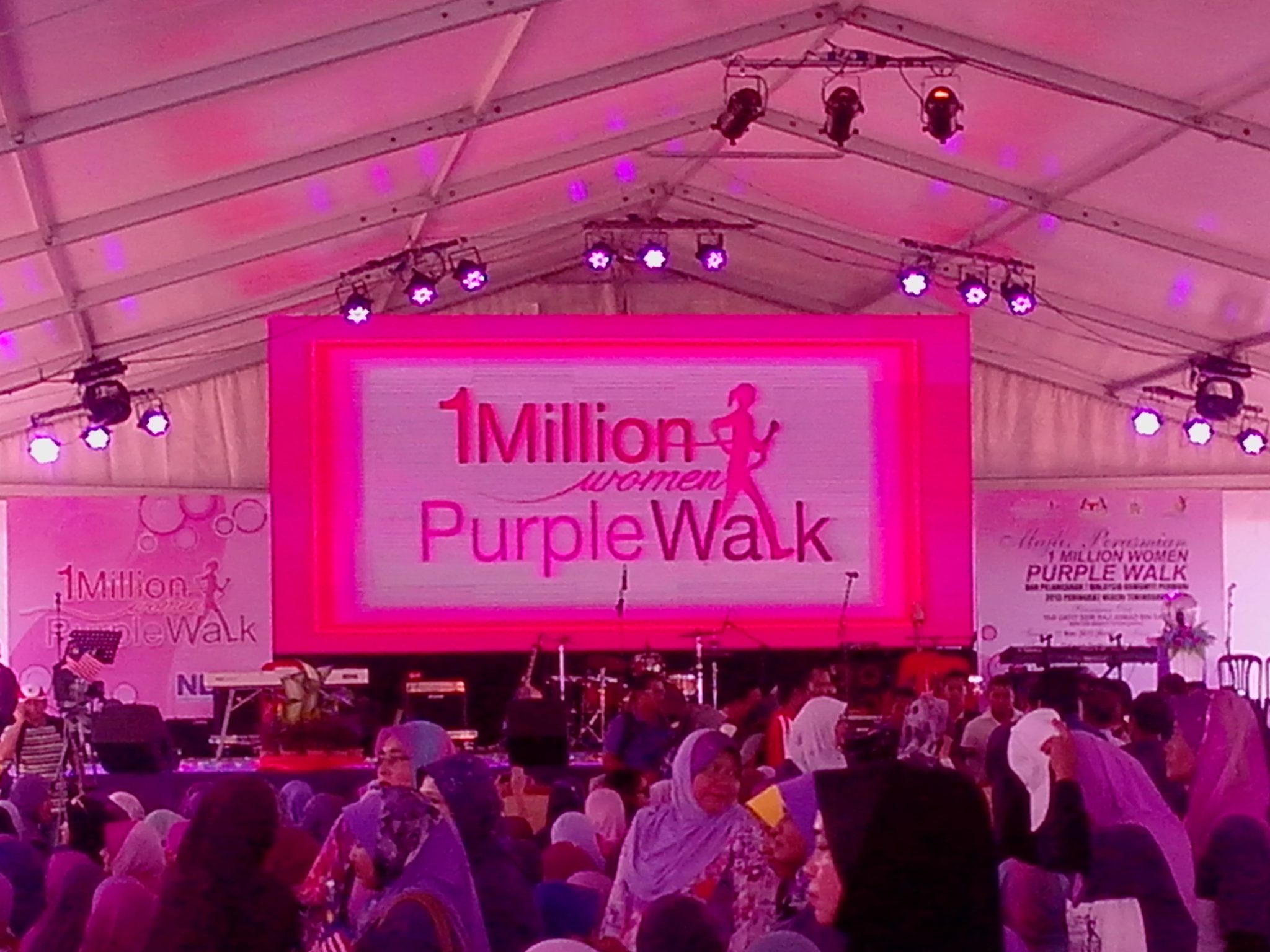 Purple Walk Event – VOXEL LED